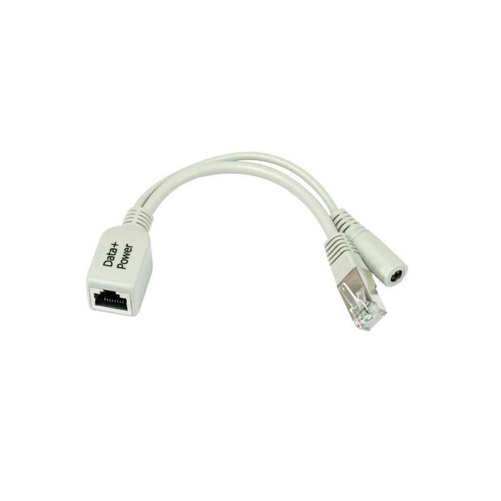 Inyector PoE MikroTik RBPOE – Energía y datos en un solo cable